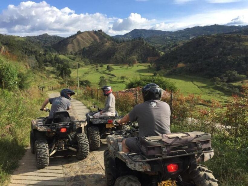 ATV Ride in Guarne with Luch included - Key Points