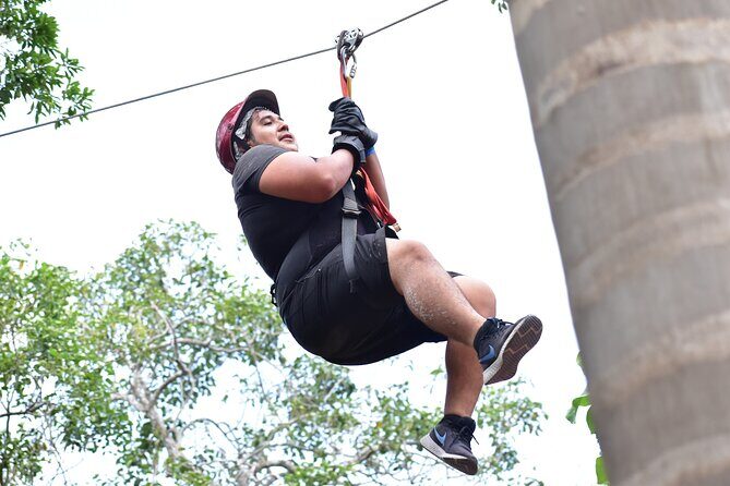 Atv (shared) Zipline , Cenote & Lunch from Playa del Carmen - Key Points