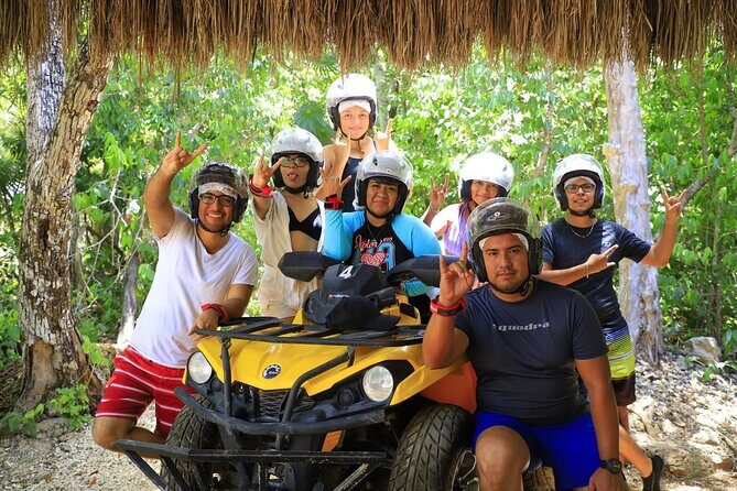 ATV Shared & Ziplines Adventure in Tulum Jungle from Riviera Maya - Group Size and Atmosphere