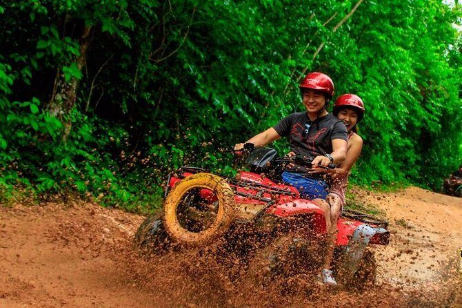 ATV Tour with Cenote swim, Ziplines, Transportation and Lunch Included - The Pace & Duration