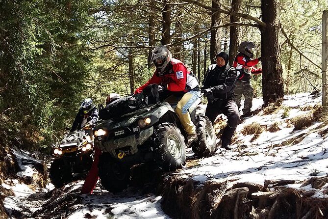 Atvforestal Special for 2 people (2 Atv´s), 2-3 hour ride. Reserve Only 1 person - FAQs