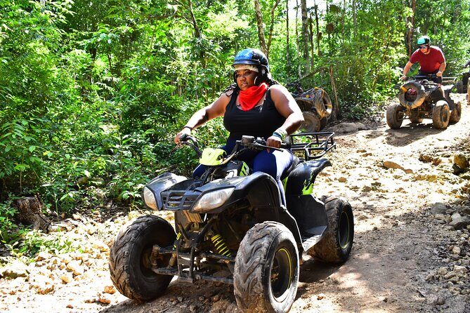 ATV's (shared), Ziplines & Cenote! Half-Day with Transportation from Cancun - What the Reviews Say