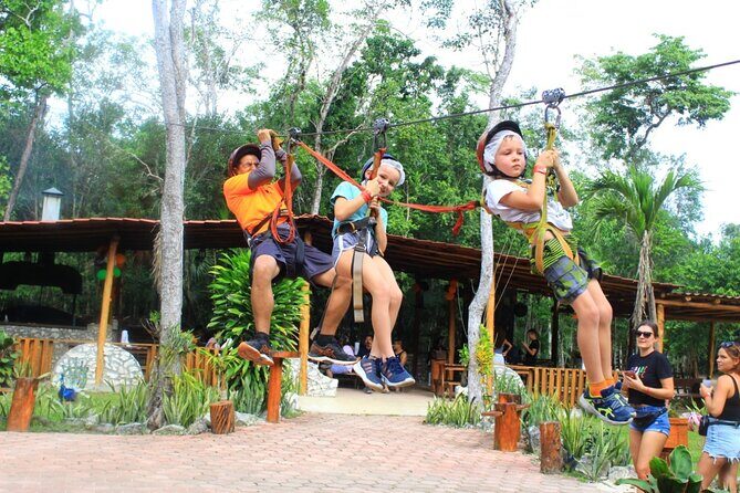 ATV's (shared), Ziplines & Cenote! Half-Day with Transportation from Cancun - Frequently Asked Questions