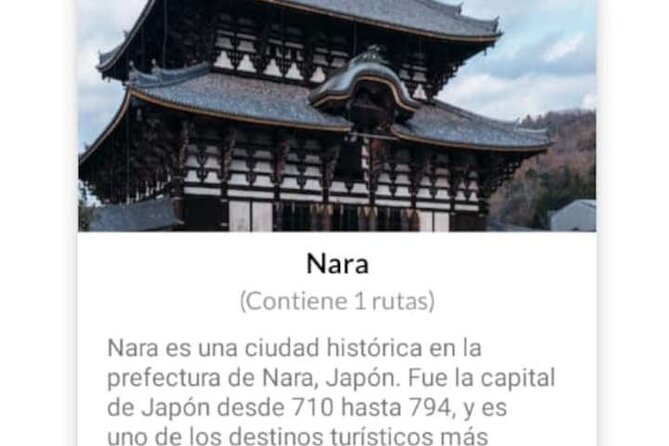Audio Guide App Japan Tokyo Kyoto Takayama Kanazawa Nikko and Others - Meeting and End Points