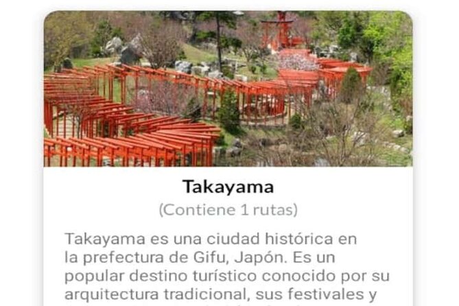 Audio Guide App Japan Tokyo Kyoto Takayama Kanazawa Nikko and Others - Recommended Destinations for the Audio Guide App