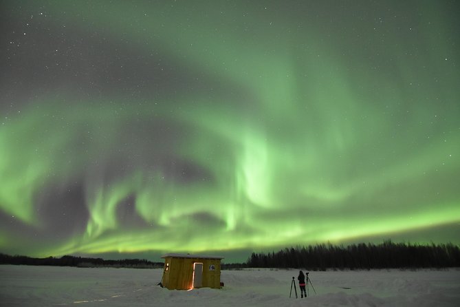 Aurora Borealis Viewing and Ice Fishing Adventure - Cabin Comforts