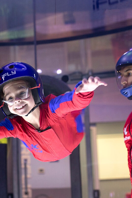 Austin iFLY Skydiving Simulator with Instructor and Gear - Key Points