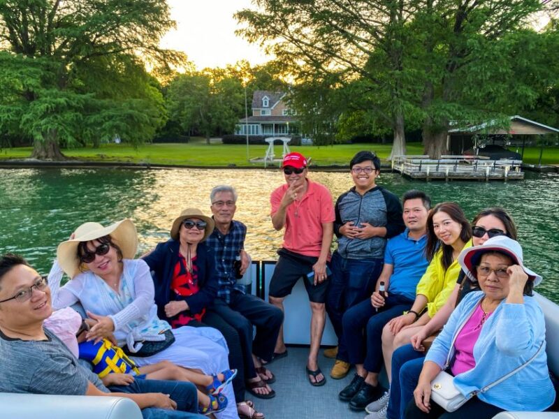 Austin: Lake Austin Guided Boat Tour with Full Sun Shading - Key Points