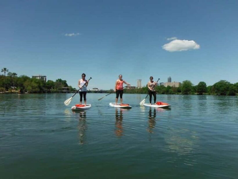 Austin: Paddleboard Rental on Lady Bird Lake - An Introduction to Paddleboarding on Lady Bird Lake