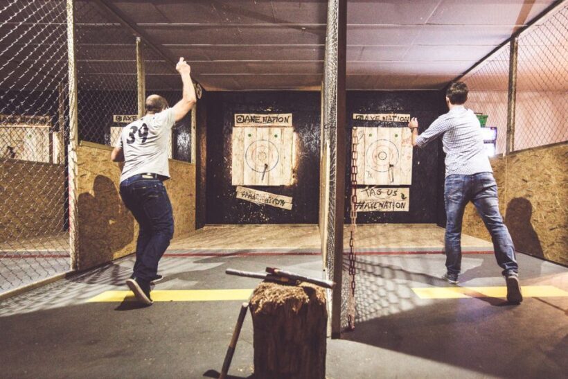 Axe throwing Kraków in Axe Nation - the 1st club in Europe - Key Points