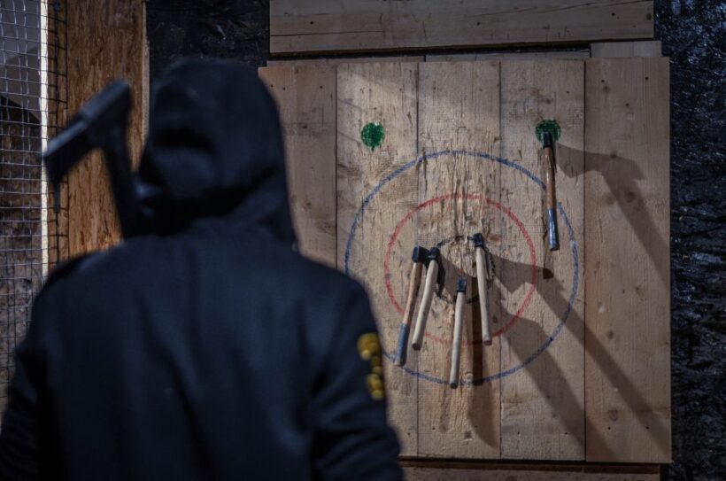 Axe throwing Kraków in Axe Nation - the 1st club in Europe - Authenticity and Unique Aspects