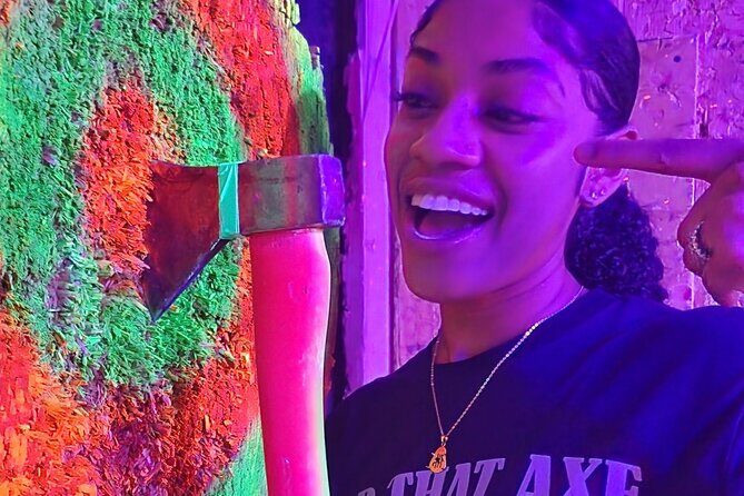 Axe Throwing Las Vegas Neon - A Complete Look at the Neon Cosmic Axe Throwing Experience