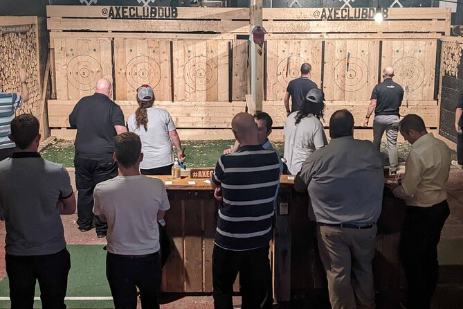 Axe Throwing Open Session (Dublin) 1hr - Health and Safety Recommendations