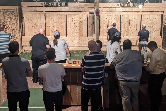 Axe Throwing Open Session (Dublin) 1hr - Booking Information