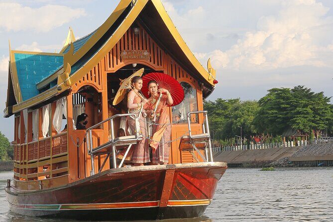 Ayutthaya Sightseeing Boat Rental with Traditional Thai Dance - Key Points