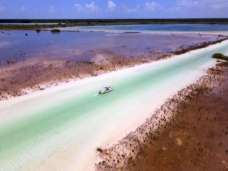 Bacalar: Explore the Pirate Route and Laguna Islet. - Visiting the Enchanting Islet