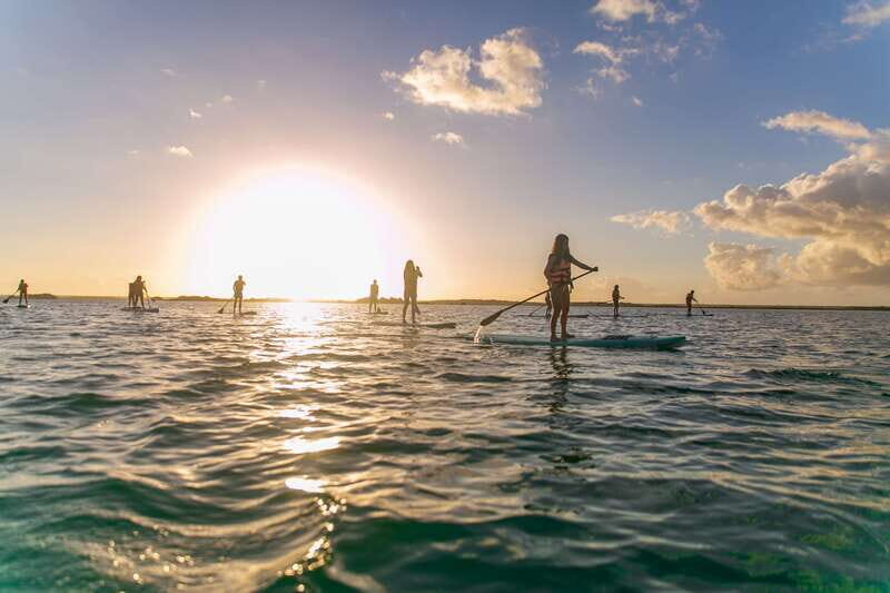 Bacalar: Sunrise Paddleboard Tour with Floating Picnic - Key Points
