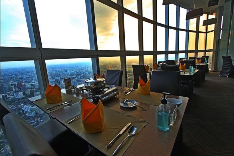 Baiyoke 82nd Floor: Crystal Grill Buffet & Observation Deck - The View and Its Impact