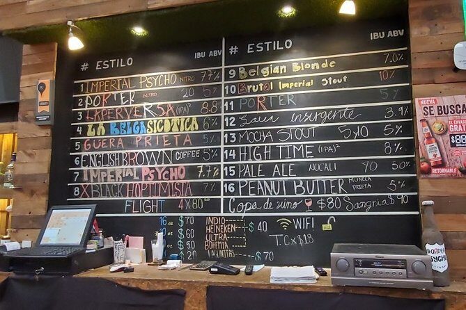 Baja Craft Beer Tasting - Key Points