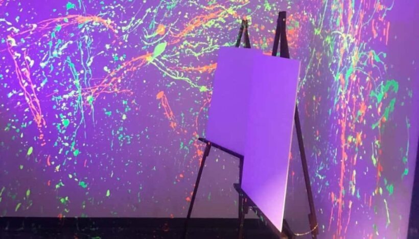 Bakersfield: Splatter Paint Room Experience - The Experience: From Blank Canvas to Colorful Masterpiece