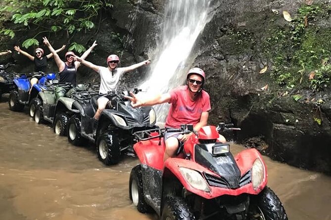Bali ATV Quad Bike Through Tunnel, Waterfall, White Water Rafting - FAQs