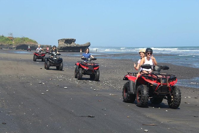 Bali ATV Ride black sand Beach Bali Quad sunset tour - FAQ