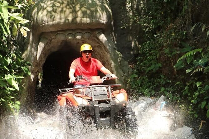 Bali ATV Ride Waterfall,River,Rice Field,Gorilla cave Ubud-Lunch - The Sum Up