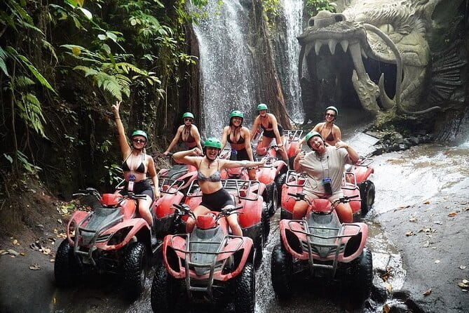 Bali ATV Ride with Waterfall Dragon Cave and Lunch by Penidago - Key Points