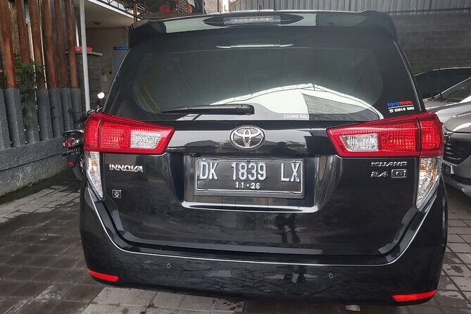 Bali Car Charter With Toyota Innova - A Sensible and Scenic Day in Bali