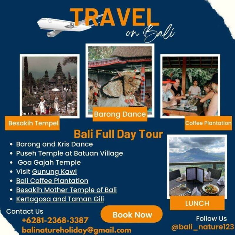 Bali Full Day Tour  Bali Nature Journey - Visiting the Puseh Temple at Batuan Village