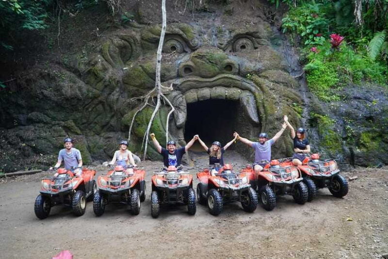 Bali: Gorilla Cave Quad Bike Tour & Cretya Infinity Pool - The Itinerary in Detail