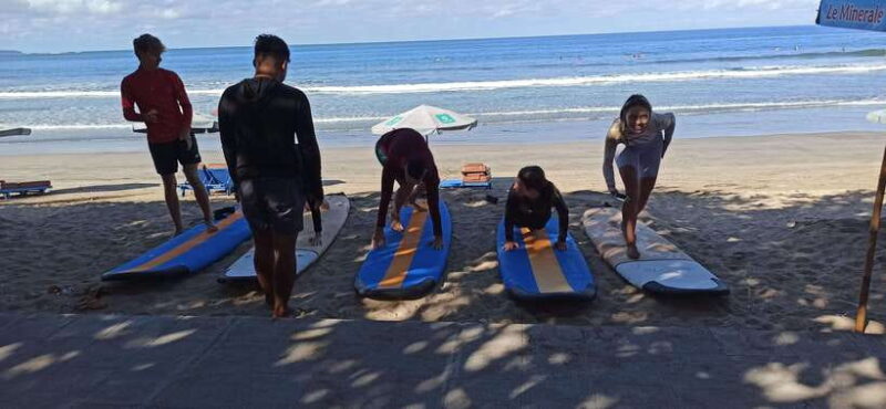 Bali: Kuta Beach 1Hour Surfing Lesson with Instructor - The Itinerary Breakdown