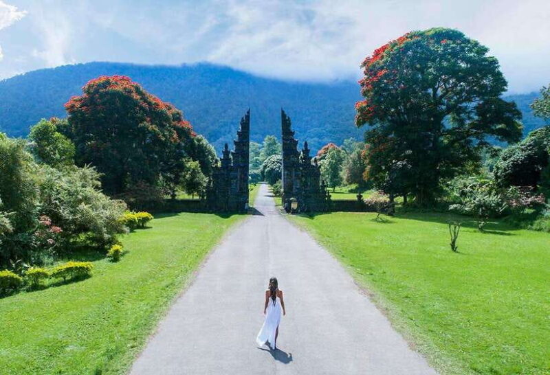 Bali: Lake Bratan, Handara Gate, Waterfall & Swing Tour - Detailed Breakdown of the Experience