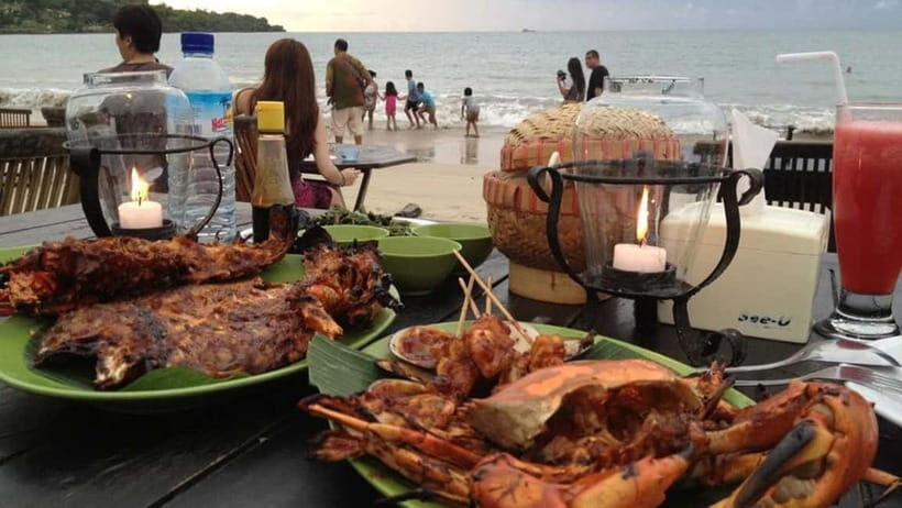 Bali: Melasti, Dreamland Beach & Jimbaran Seafood Day Tour - Sunset and Dinner at Jimbaran