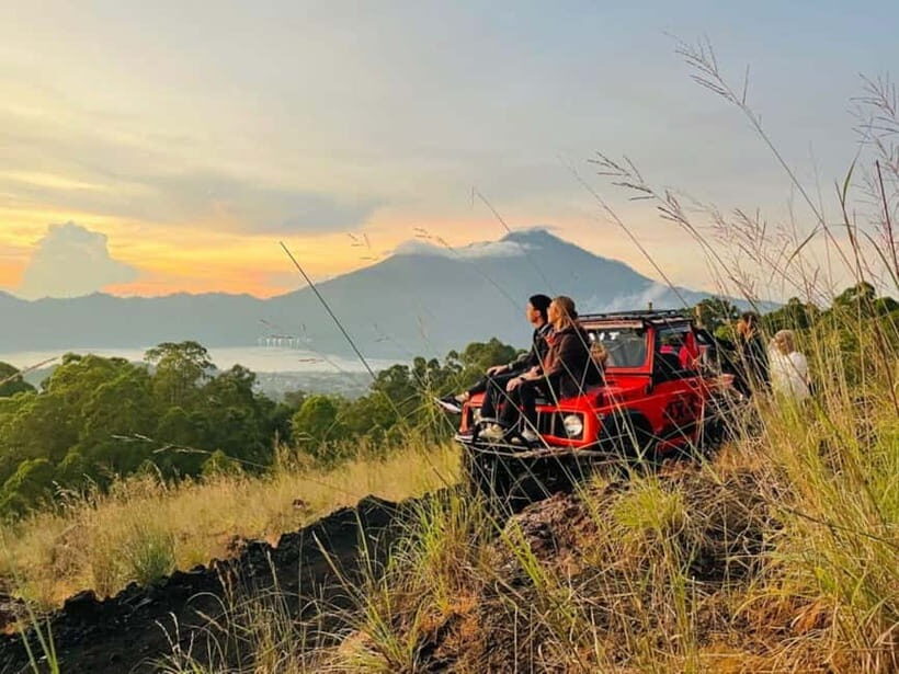 Bali: Mount Batur Jeep Sunrise Tour & Ubud Zipline Adventure - Key Points