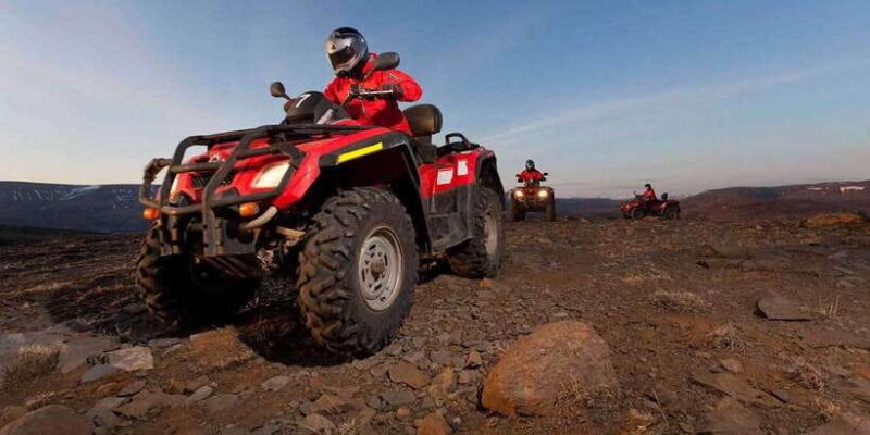 Bali: Mount Batur Quad Bike Tour and Natural Hot Springs - Key Points