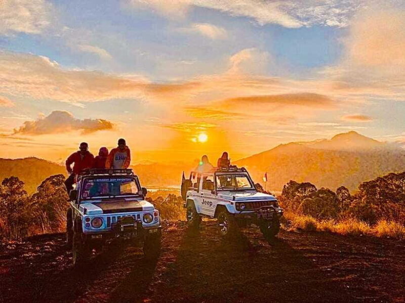 Bali: Mount Batur Sunrise Jeep Tour with Hot Springs - The Sum Up