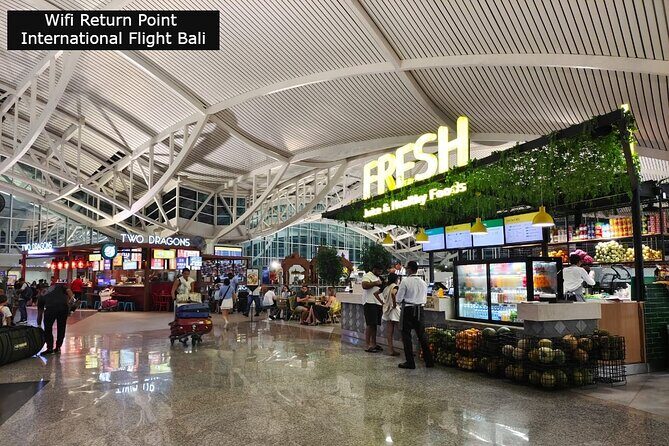 Bali Pocket WiFi Rental - Arrival and Pickup at Bali Airport