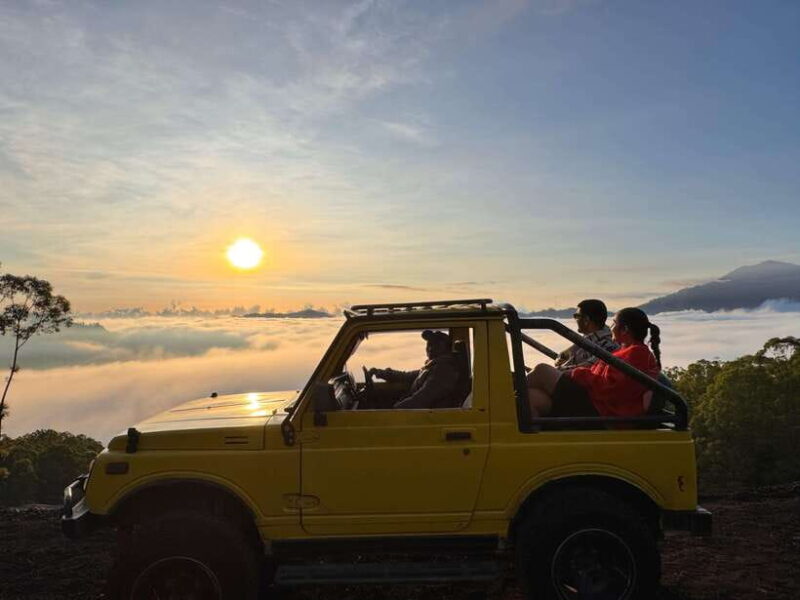 Bali : Private Sunrise Jeep Tour and Hot Spring All Include - Key Points