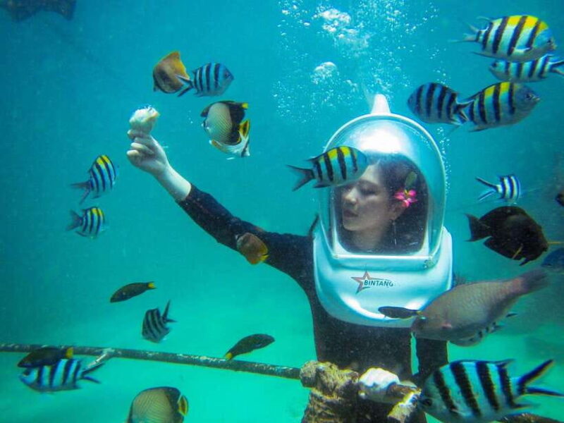 Bali: Sea Walker Water Sport Experience with Hotel Transfer - Key Points