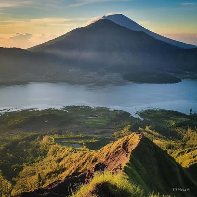 Bali: Sunrise traking mount Batur with natural hotspring - Key Points
