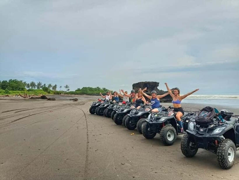 Bali: Sunset ATV and Dirt bike Adventure on the Beach - The Itinerary: From Rice Fields to Black Sand Beaches