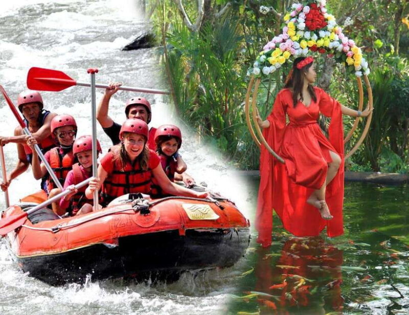 Bali: Swing and Rafting Combo Experience (Hotel Transfer) - Key Points