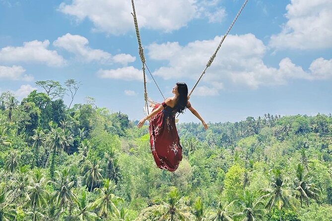 Bali Swing, Monkey Forest and Waterfall Tour - Key Points