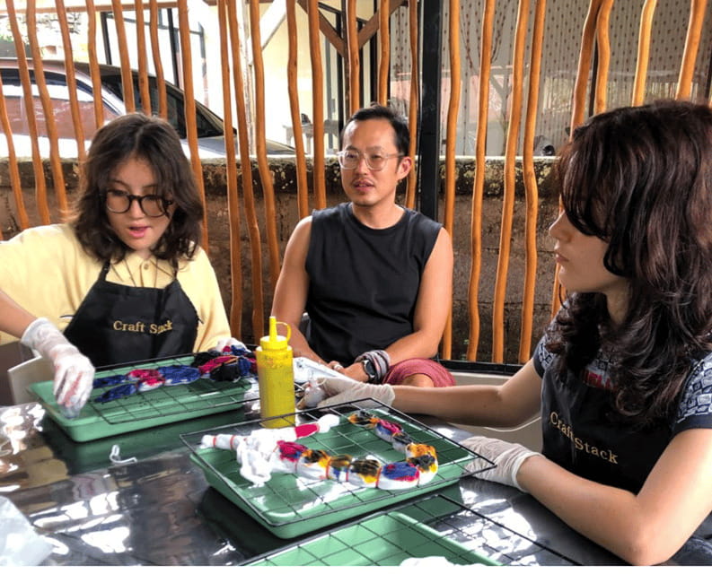 Bali: tie dye shirts, 5 minute curing process to take home. - Final Thoughts