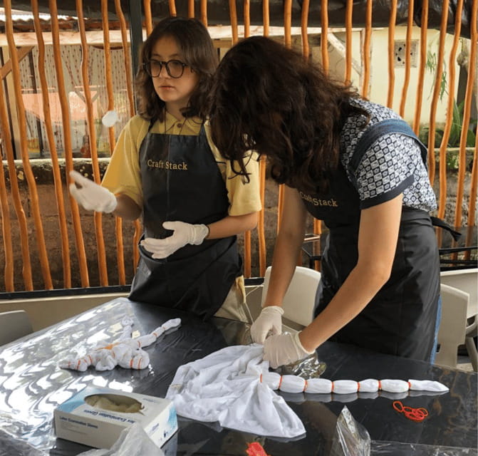 Bali: tie dye shirts, 5 minute curing process to take home. - FAQs