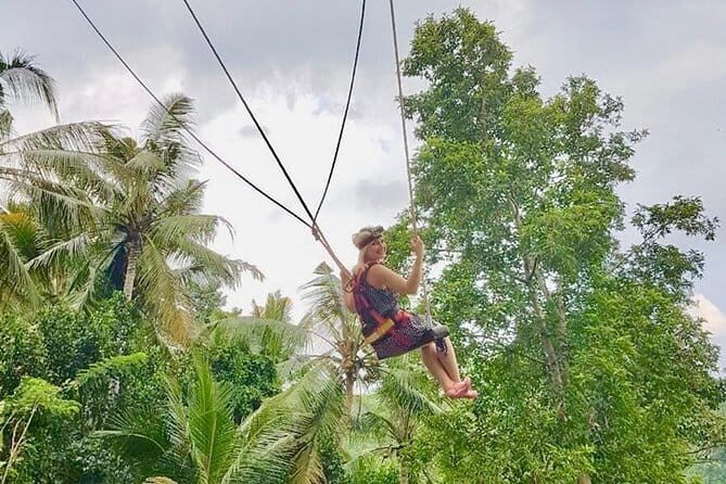Bali Ubud Swing and Rafting Day Tour - Key Points