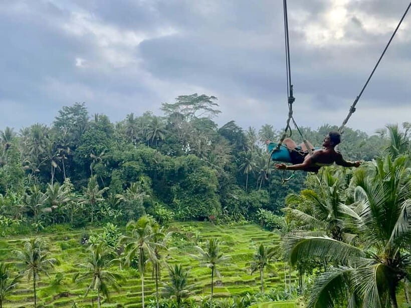 Bali: Ubud Swing, Zipline, SkyBike in a Private Rice Terrace - FAQ