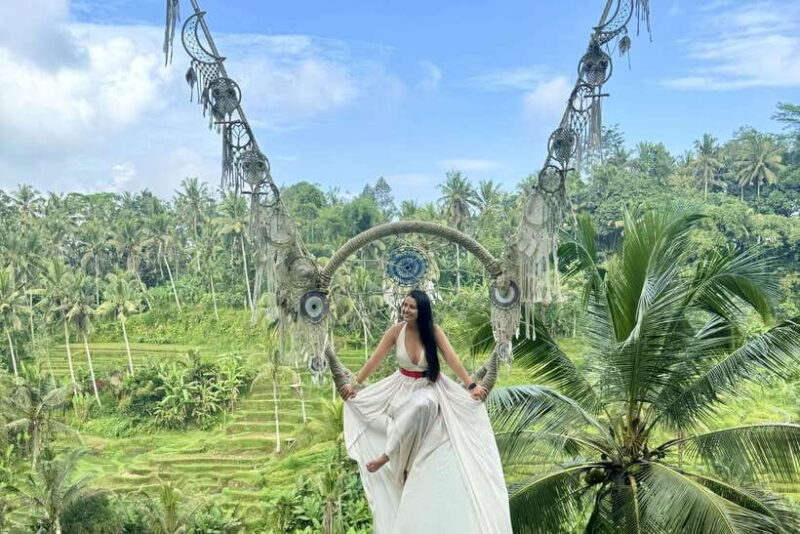 Bali: Ubud Swing, Zipline, SkyBike in a Private Rice Terrace - Key Points