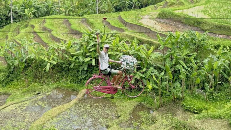 Bali: Ubud Swing, Zipline, SkyBike in a Private Rice Terrace - FAQ